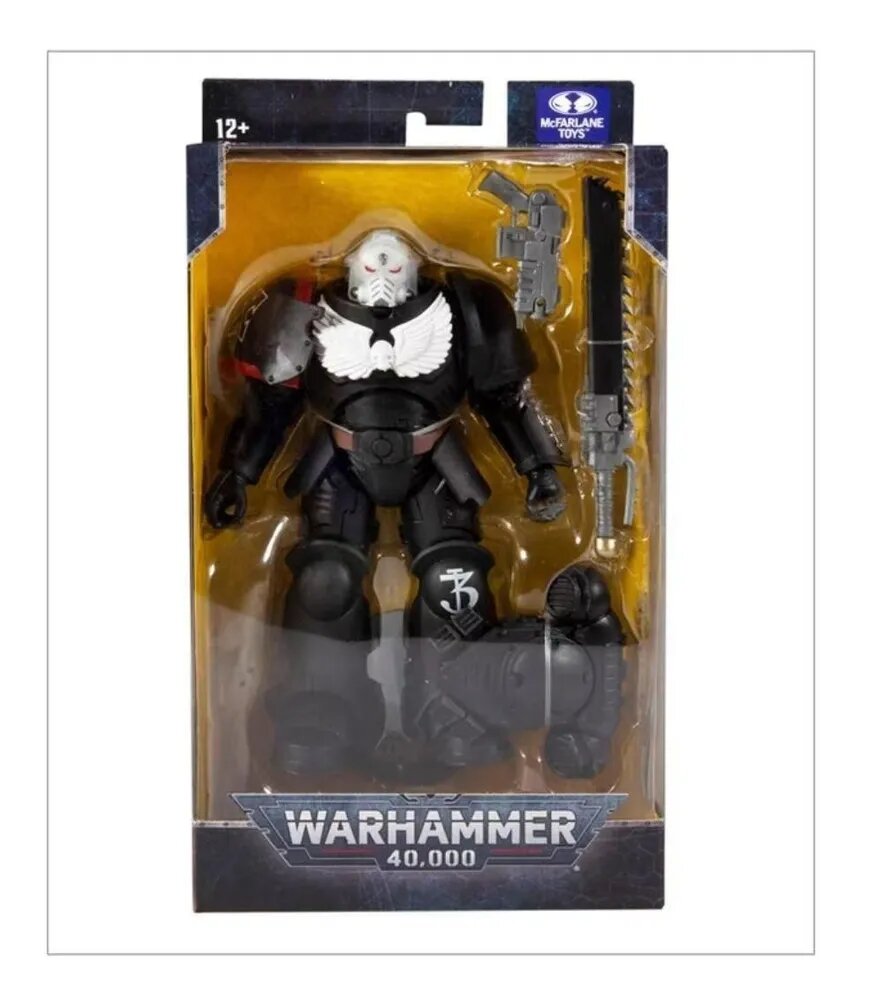 Фигурка Космодесантника Warhammer 40k с полным артикулированным строем - 18 см (1:18)