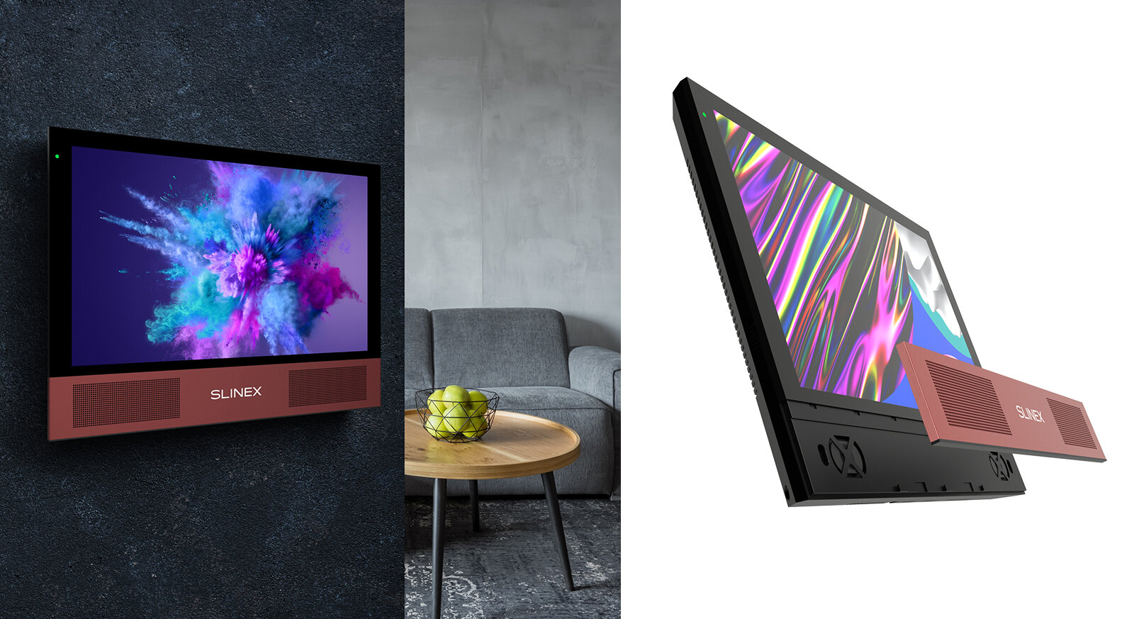 Видеодомофон Slinex "Sonik 10", цветной экран 10 дюймов, два динамика