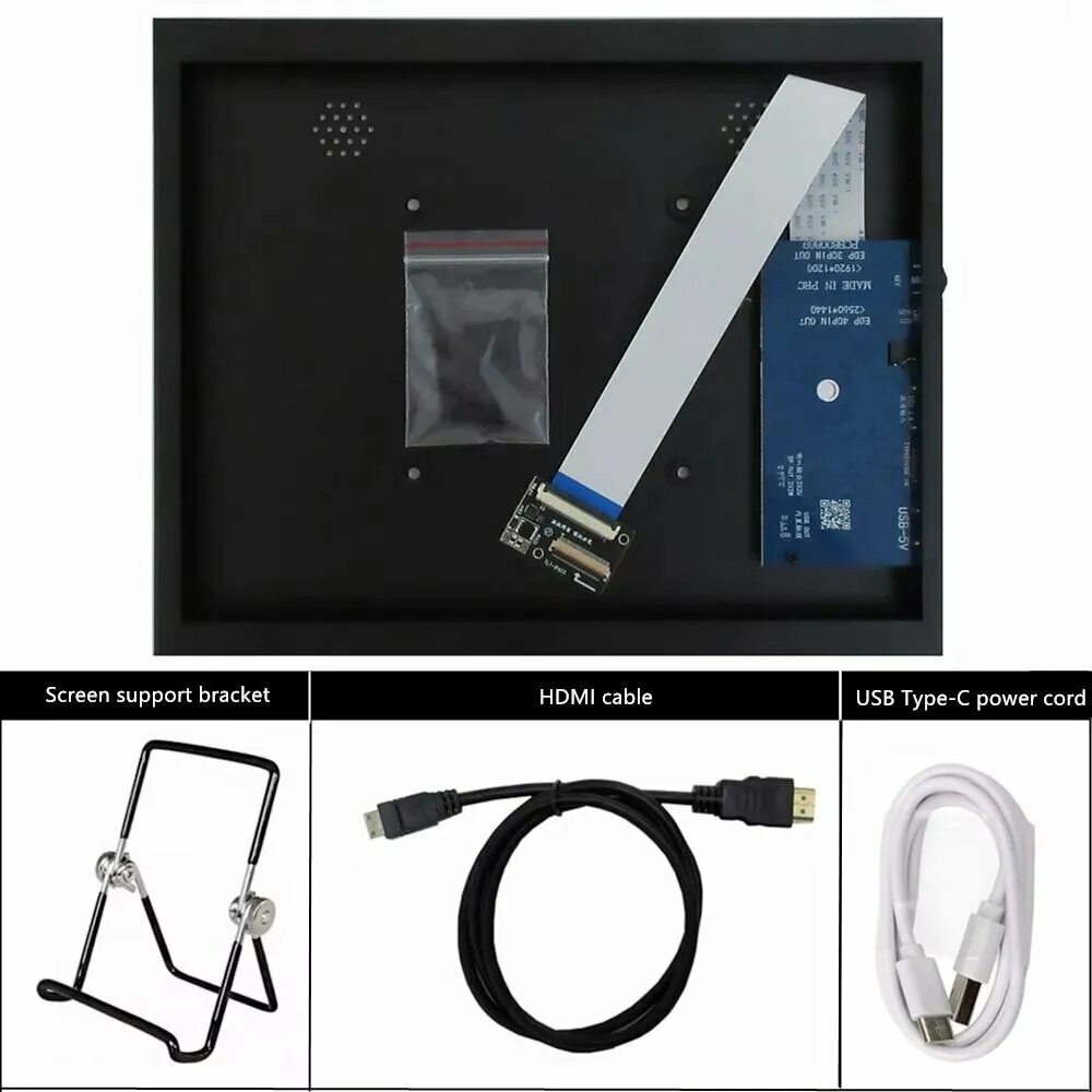 Готовый комплект для модификации экрана iPad 3/4 с металлическим корпусом 9.7-дюймовый дисплей 4:3, портативный монитор (ЖК-панель в комплект НЕ входит)
