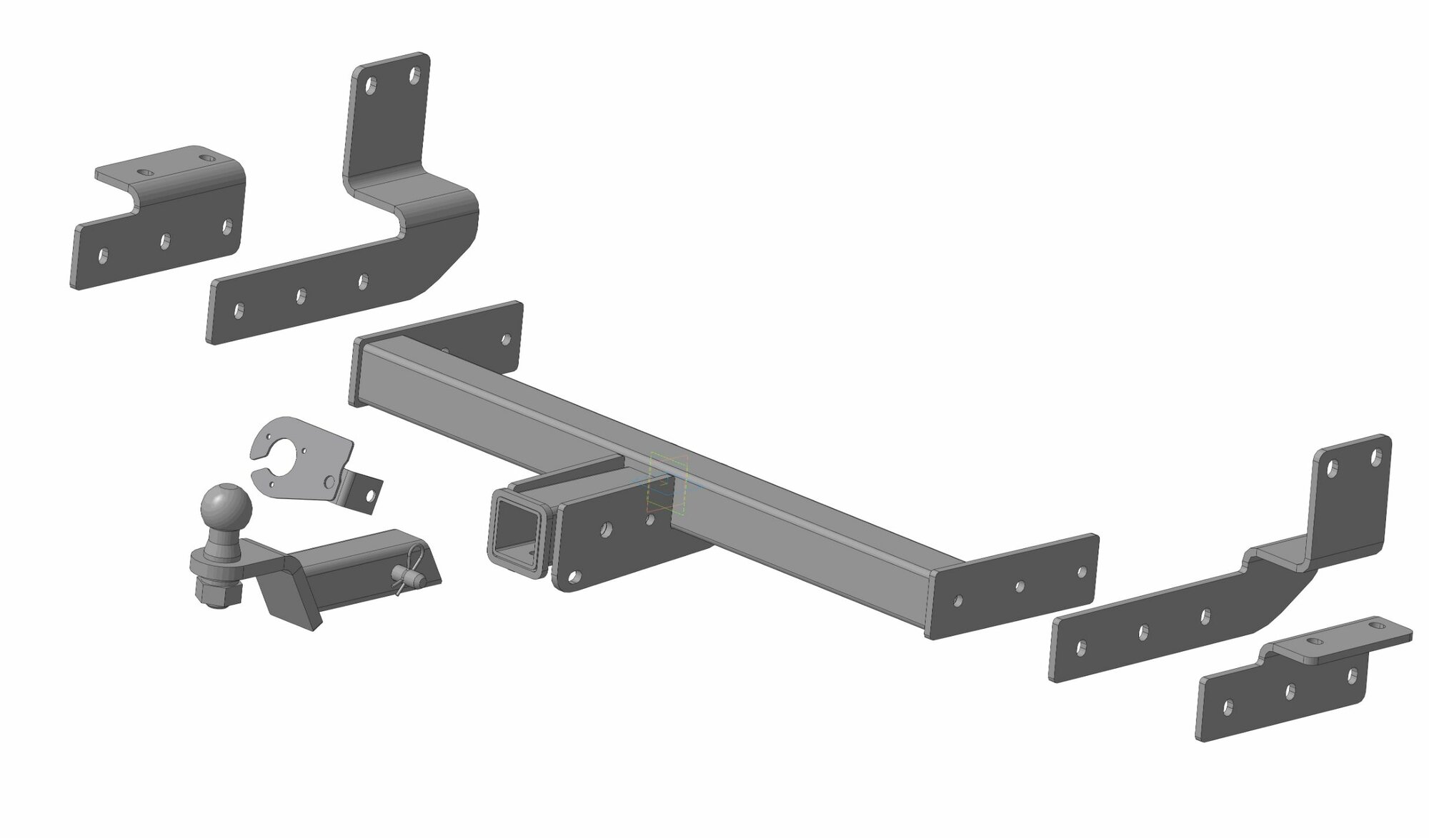 Фаркоп для Avior V90 Transformer 2025- съемное крепление шара под американский квадрат Трейлер.7940