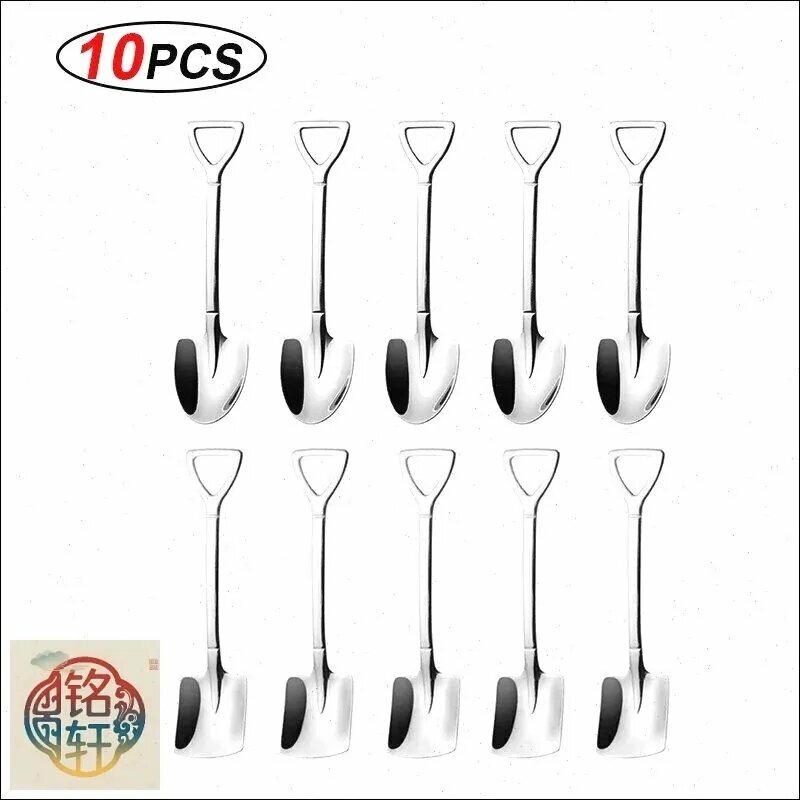 Ложка для салата 10 предм. серебристый