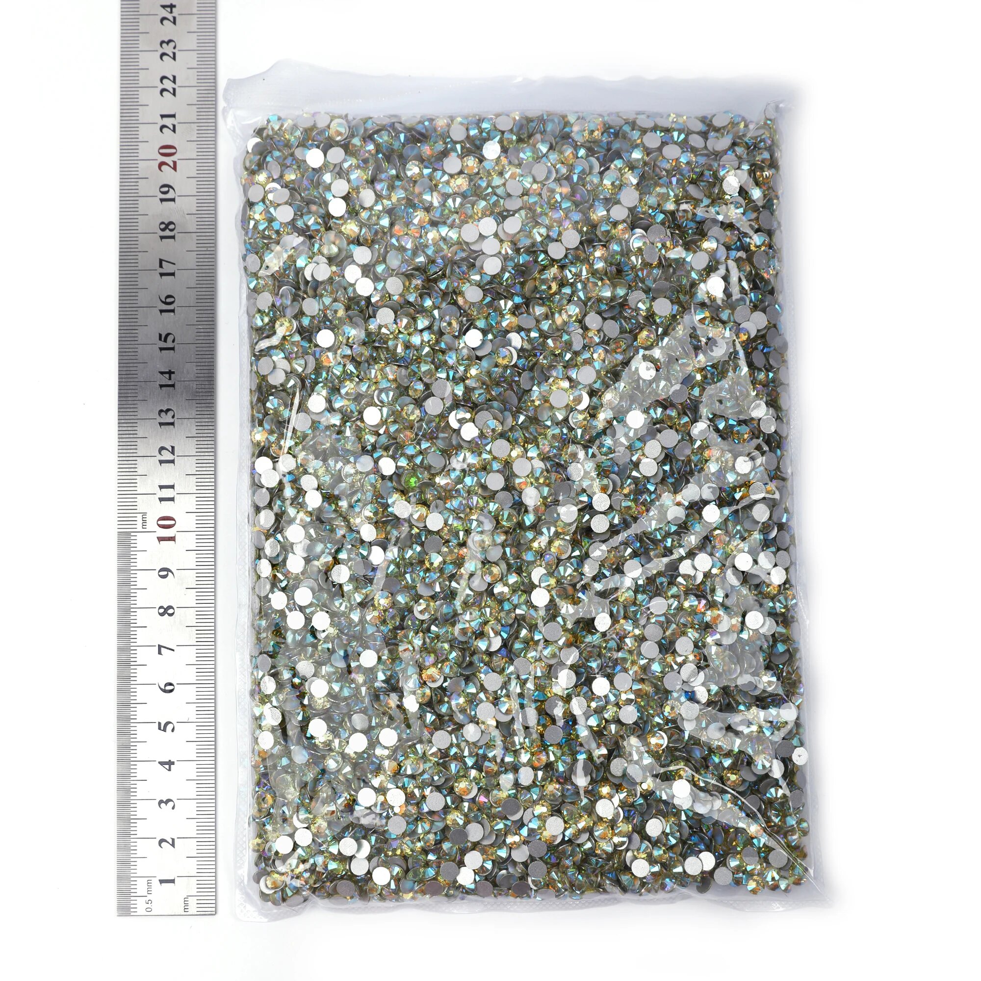 Стразы стекло Jonquil AB, серебряный, SS10, 14400 шт.