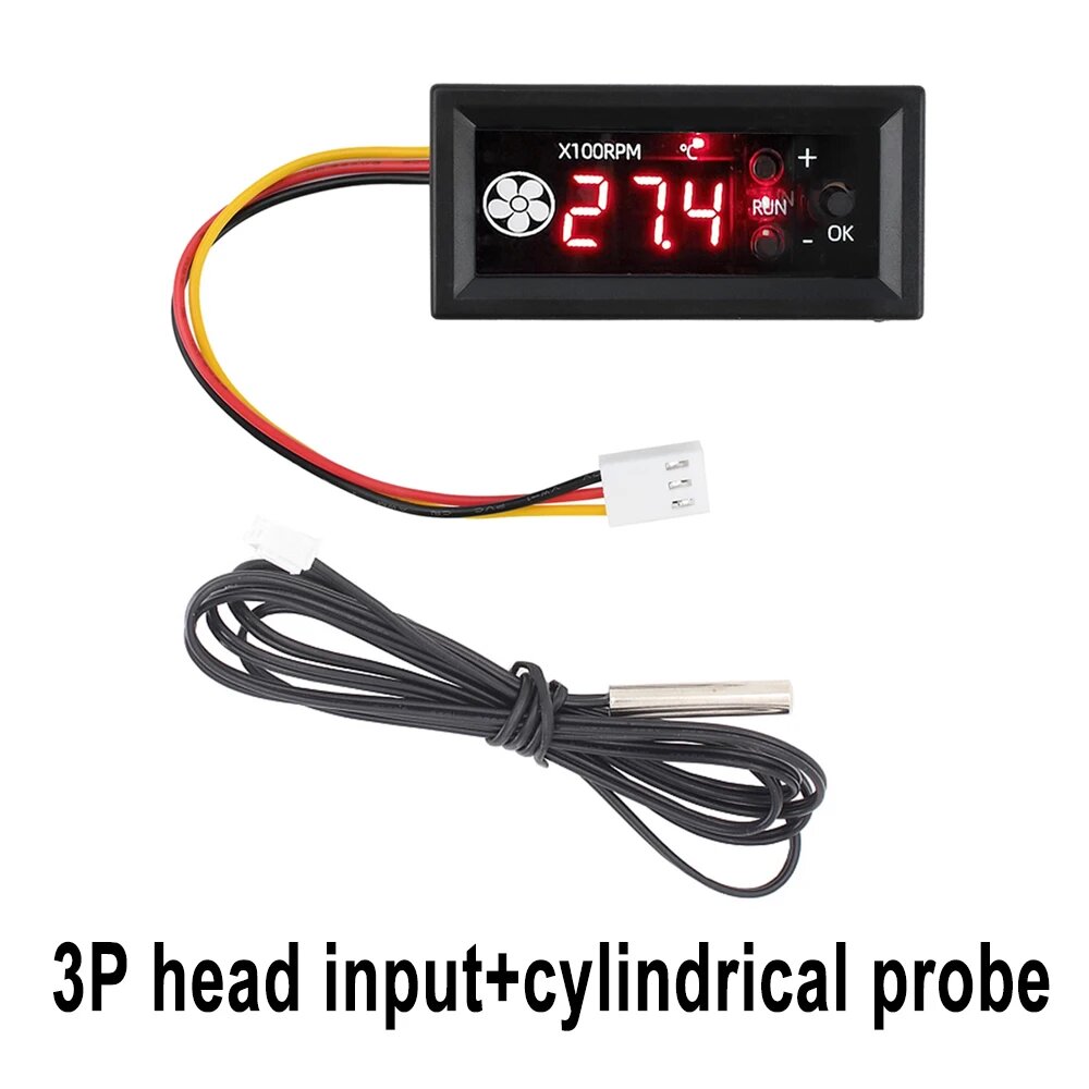 Diymore 4-проводной ШИМ-контроллер температуры вентилятора 12В 3А D