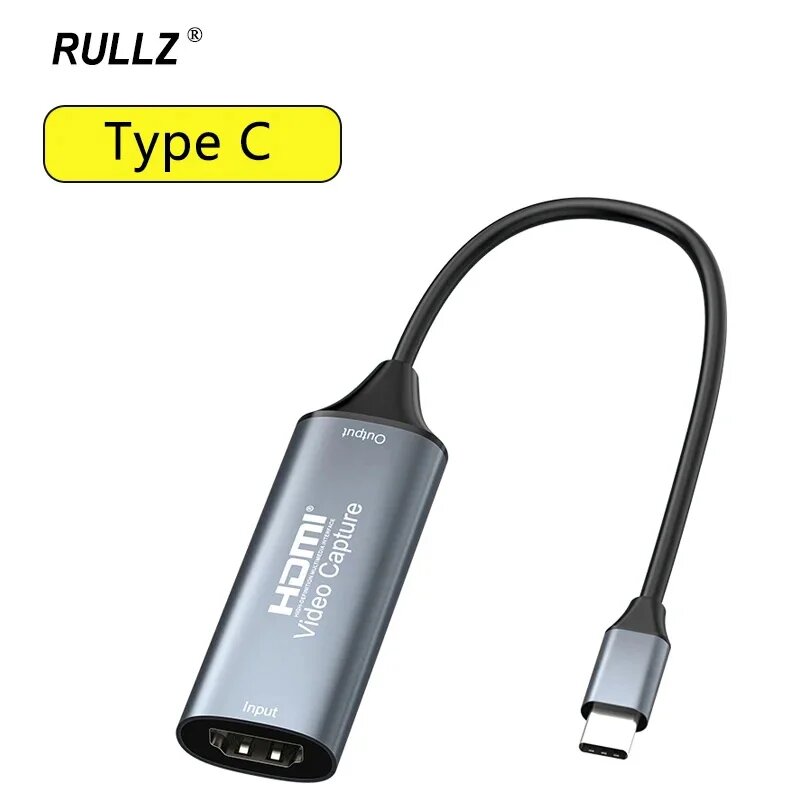 RULLZ MS2130 карта видеозахвата 4K Type C U2