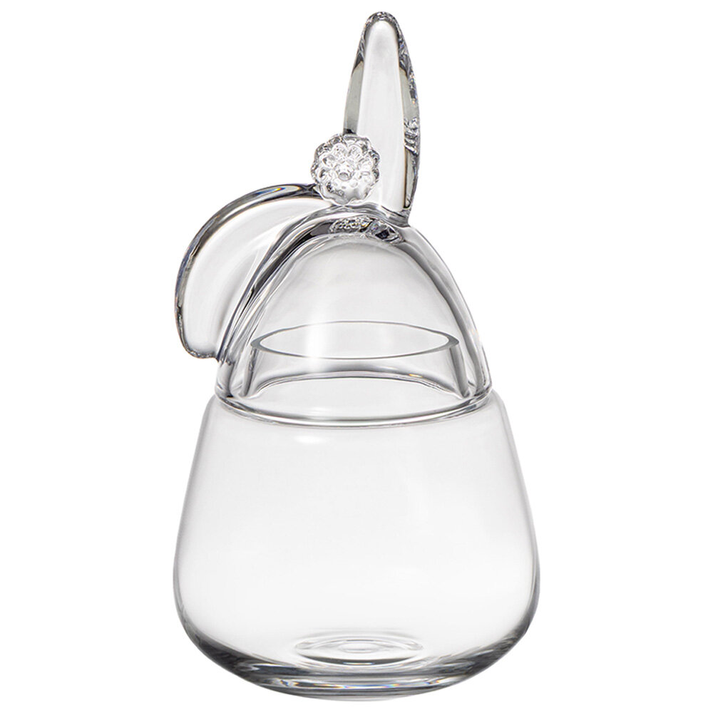 Банка для хранения с крышкой LEFARD RABBIT FAMILY 500мл 10,4*10,4*19см стекло