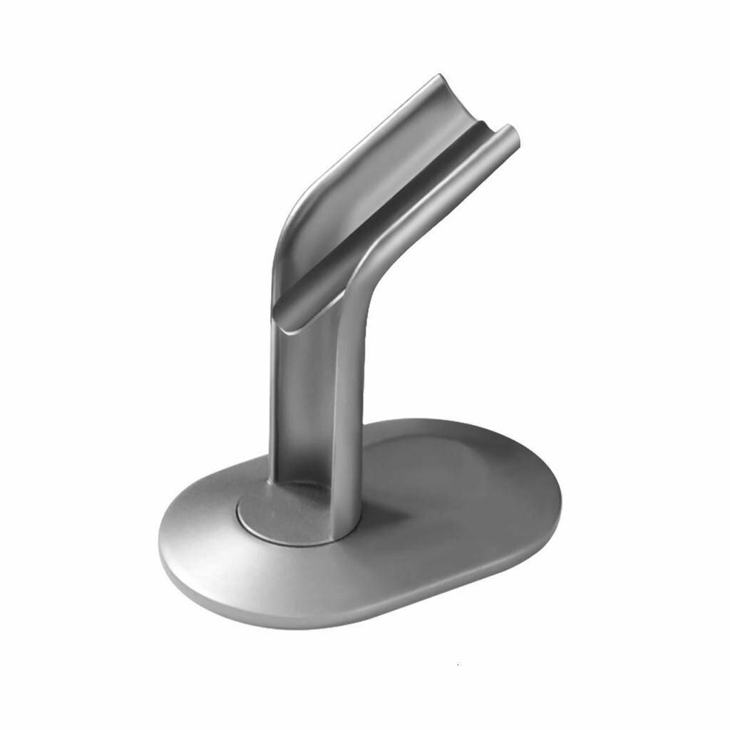 Вертикальная стойка для выпрямителя волос, серебро