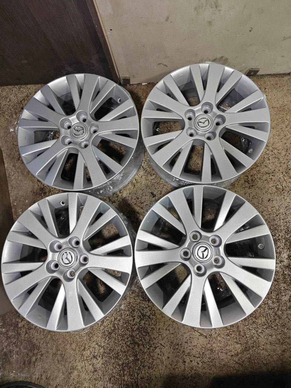 Литые БУ диски Mazda 7×R17 5×114.3 оригинал