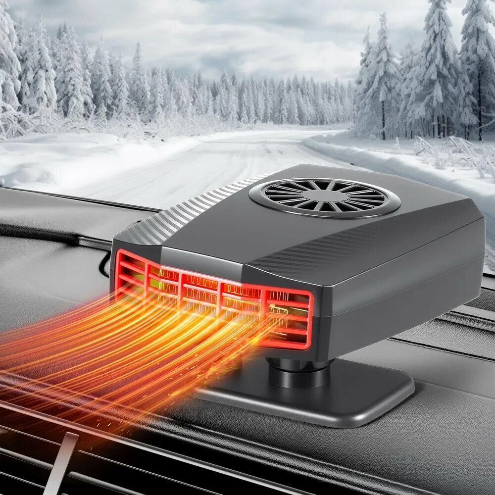 Вентилятор автомобильный, арт. тепловентилятор автомобильный 12в, 20 Вт