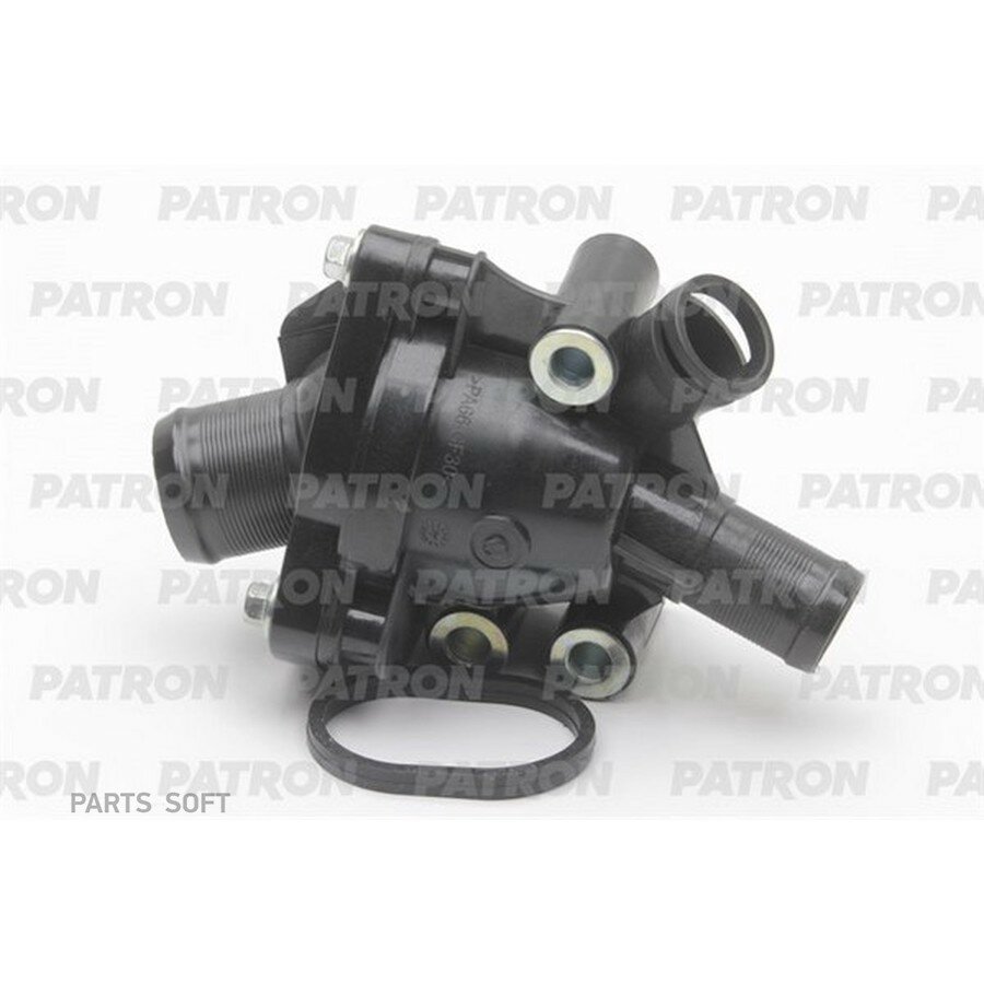 Термостат (Mot. 2.5T DURATEC VCT) FORD Focus II 2005-2008, Mondeo IV 2007-2015, Kuga 2008-2012, S-M от официального дистрибьютора, PATRON, артикул PE21192