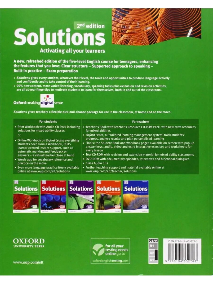 Solutions (2nd edition) Elementary Student's Book | Социокультурный подход в обучении. — фото 1