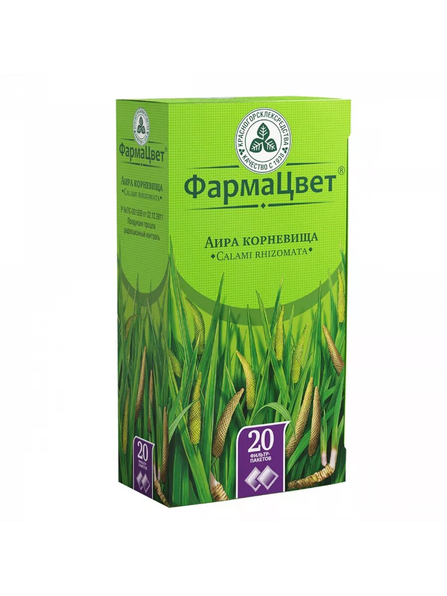 Аира корневища 20 шт. фильтр-пакеты