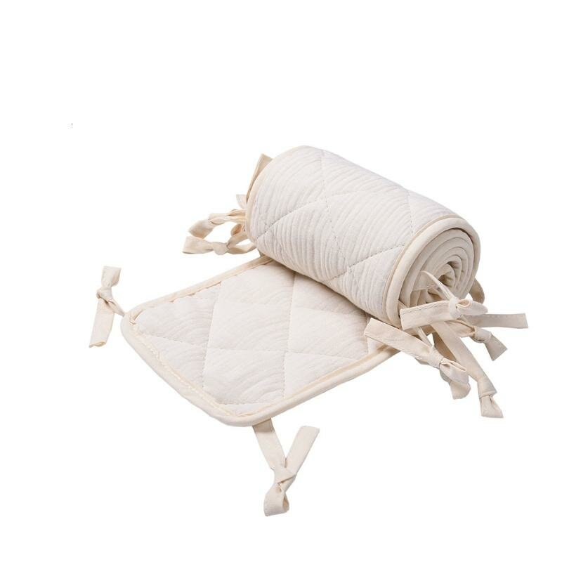 Бампер для детской кроватки, абрикосовый - 15*60CM