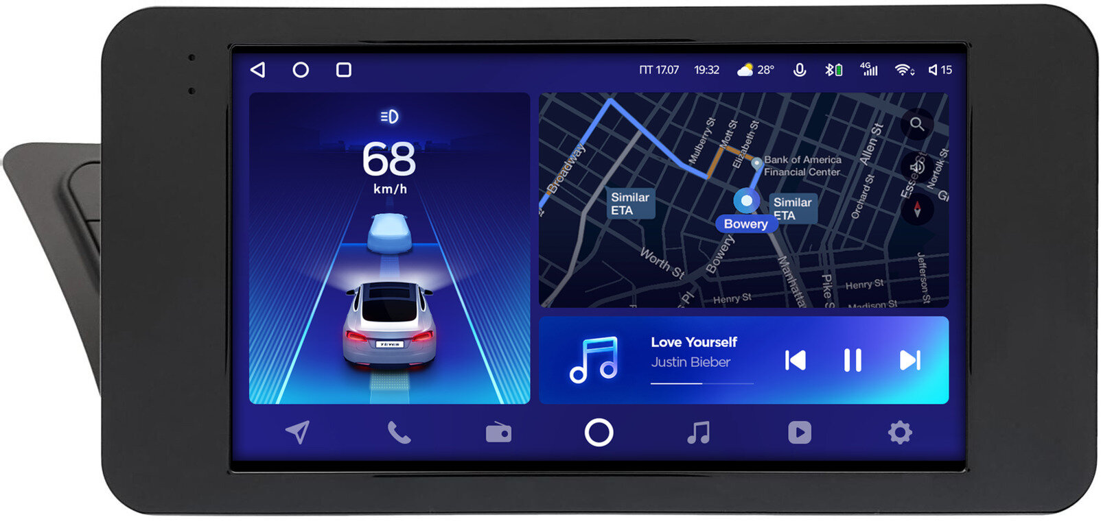 Штатная магнитола Audi A4 (B8), A5 (8T) 2007-2016 (авто без MMI) Teyes CC2 PLUS 6/128 9" RM-9-1109 Android 10 (4G-SIM, DSP, QLed)