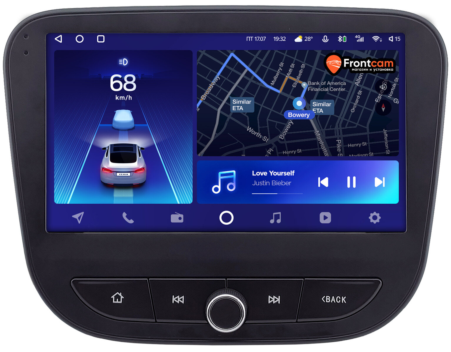 Штатная магнитола Teyes CC2 PLUS 6/128 9" RM-9-1814 Chevrolet Equinox 3 2017-2024 Android 10 (4G-SIM, DSP, QLed)