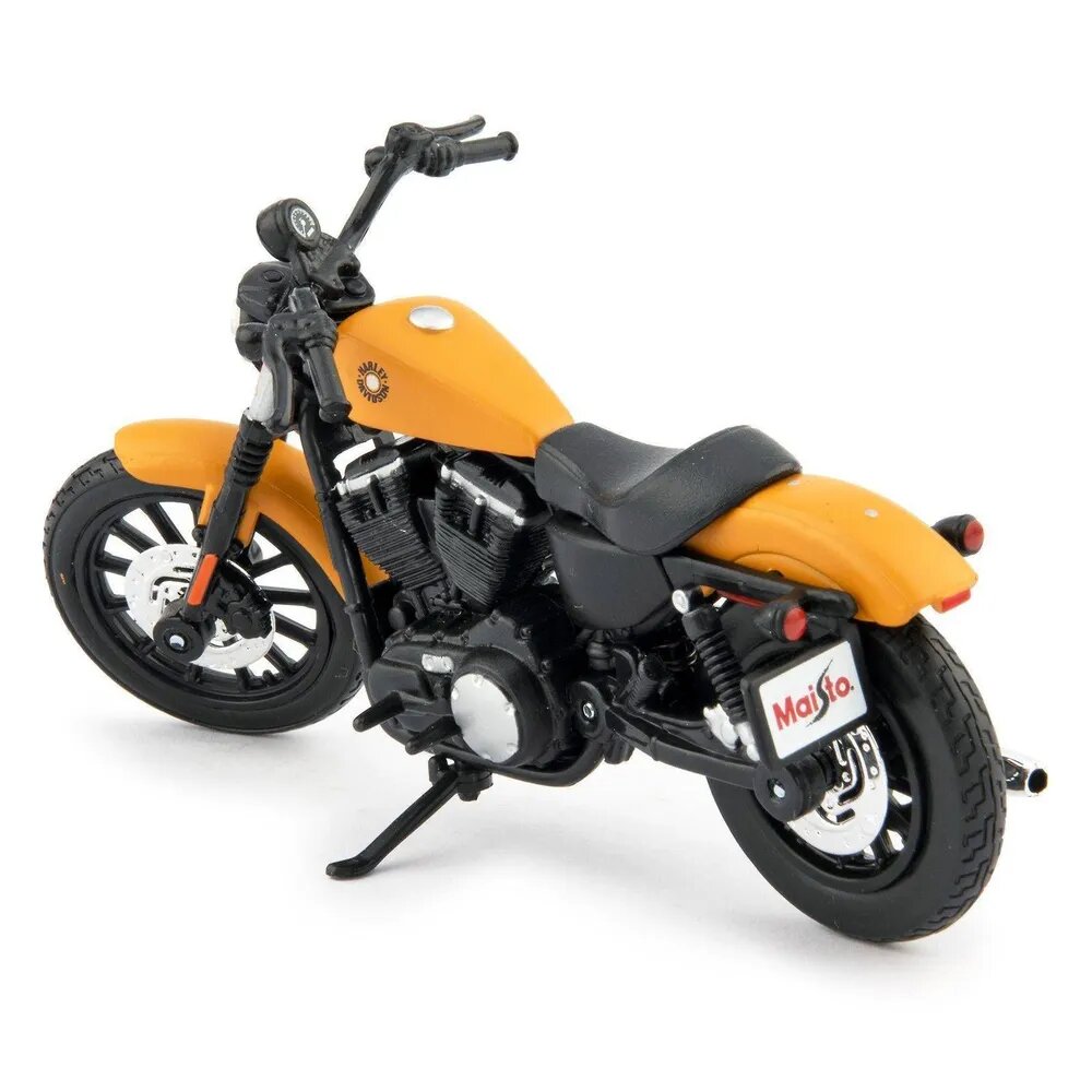 Мотоцикл Maisto Harley Davidson 2014 Sportster Iron 883 1:18 коллекционный игрушечный — фото 1