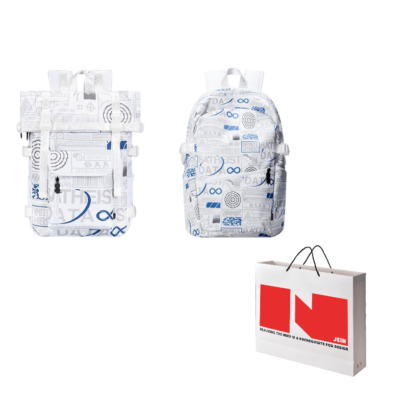 Рюкзак унисекс 8atheist Starry White из полиэстера