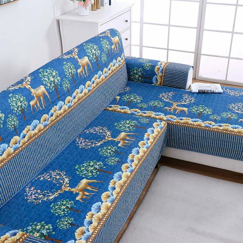 Комплект диванов на все сезоны, нескользящая подушка для дивана, универсальный комбинированный комплект диванных