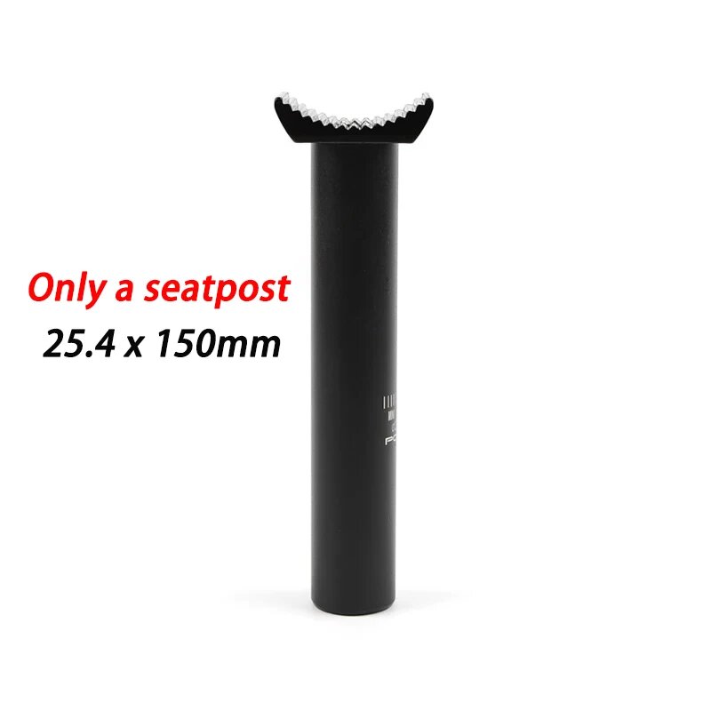 POLSO Седло BMX черное A seatpost 25.4x150