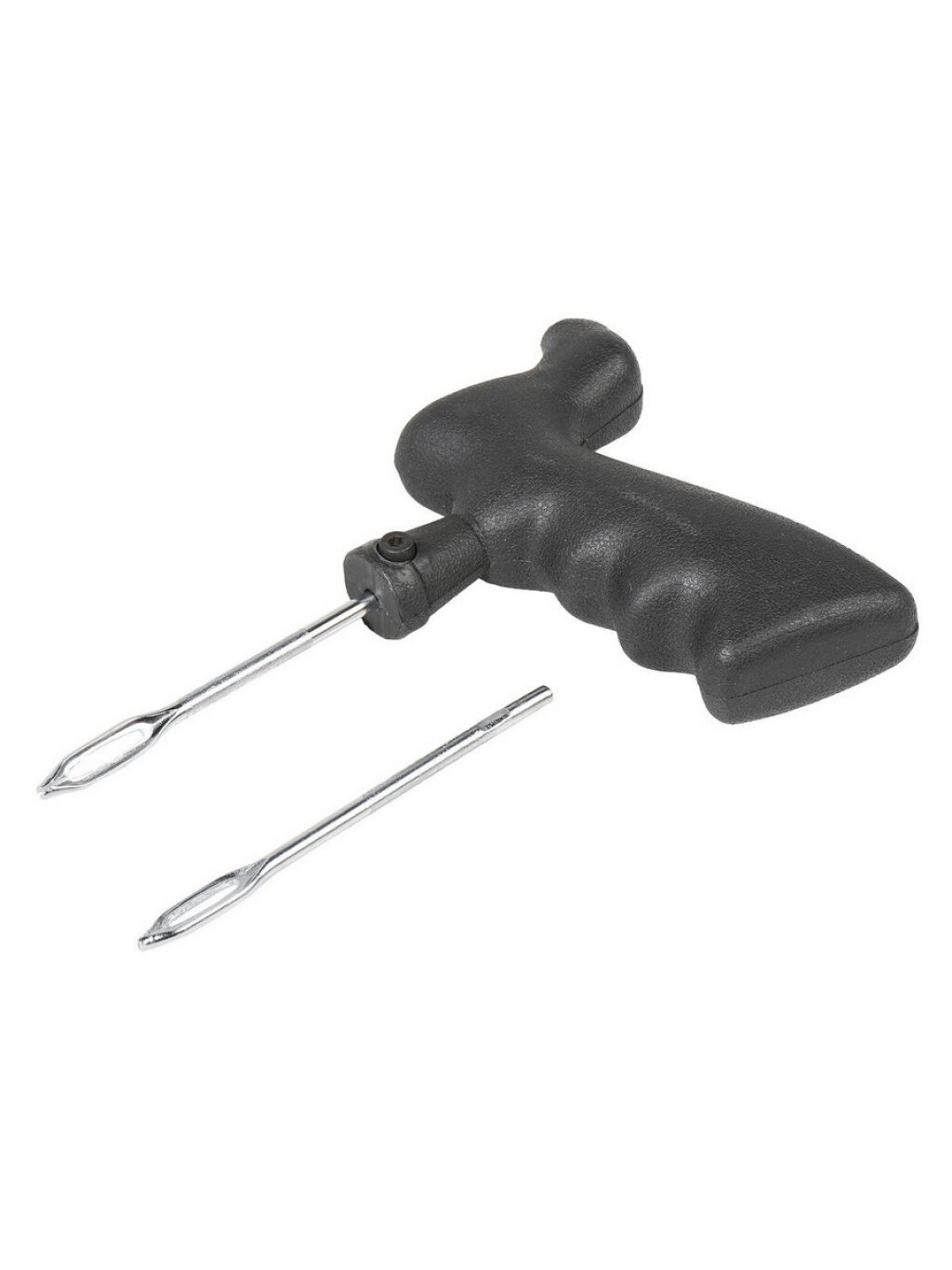 Шило для установки жгута при ремонте бескамерных шин "AIRLINE" пластиковая ручка, сменная игла