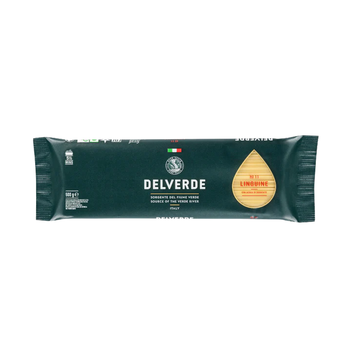 Макароны DELVERDE Лингуэ №012, из твердых сортов, 500 г, натуральные, Италия