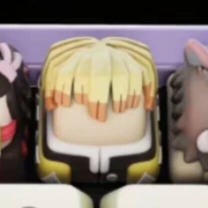 Кейкапы Demon Slayer: кейкап Митсури, кейкап Танджиро, кейкап Агатсума Зенитсу, 3D-кейкапы для механической клавиатуры