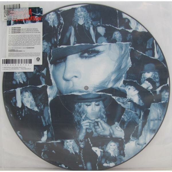 Винтажная виниловая пластинка MADONNA - CELEBRATION (PICTURE DISC)