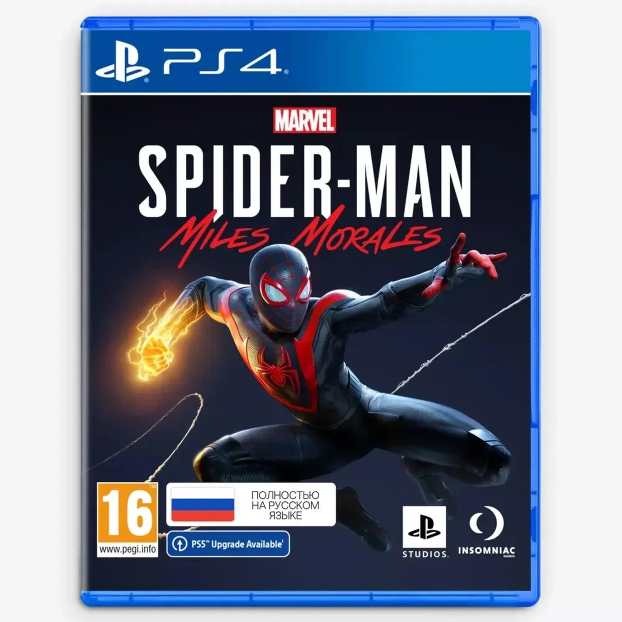 Игра Marvel Spider-Man: Miles Morales, для PlayStation 4, полностью на русском, до 4 игроков