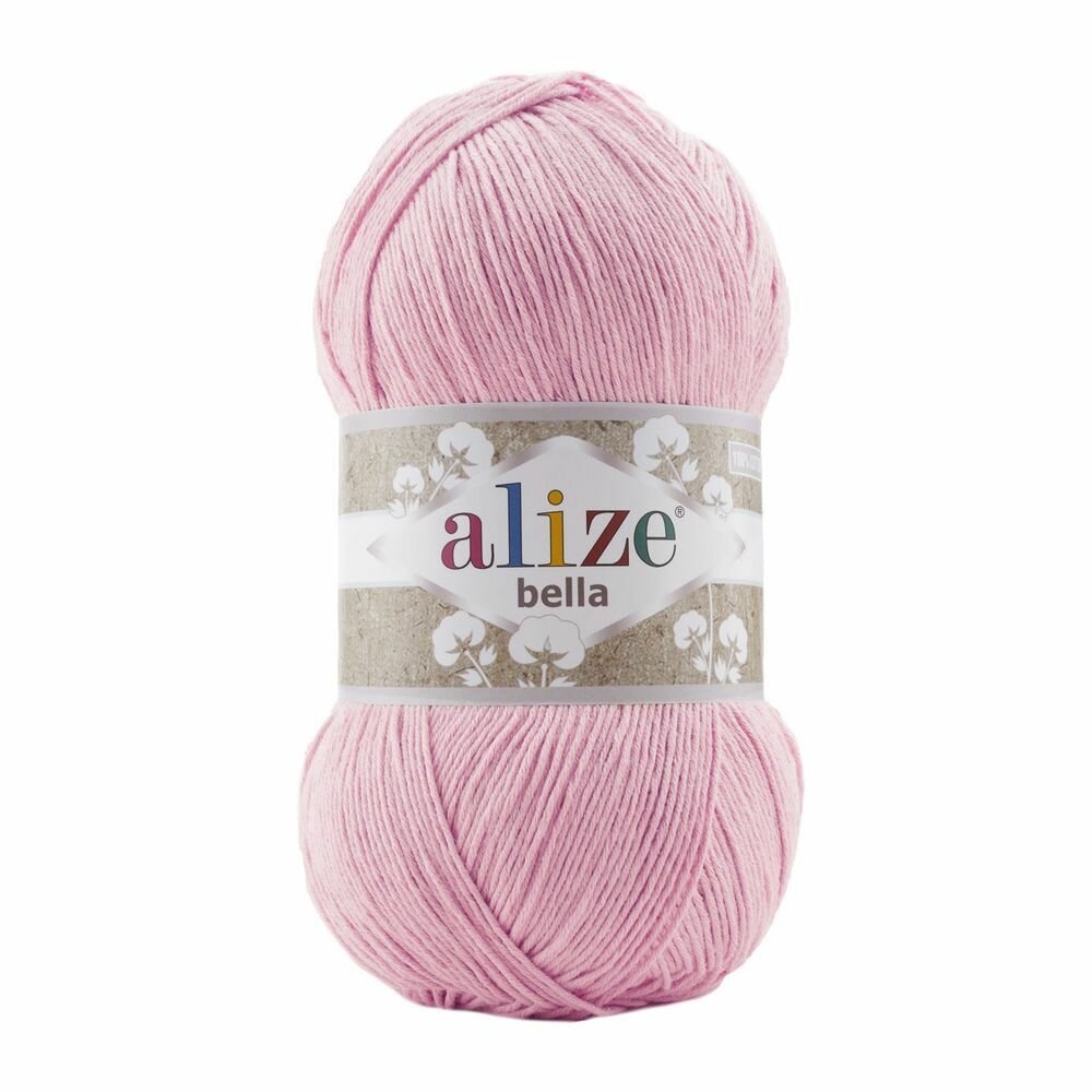 Пряжа Alize Bella 100 32 (5 мотков по 100гр/360м) розовый