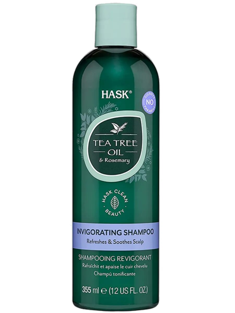 Hask Шампунь с маслом чайного дерева и розмарином, шампунь,