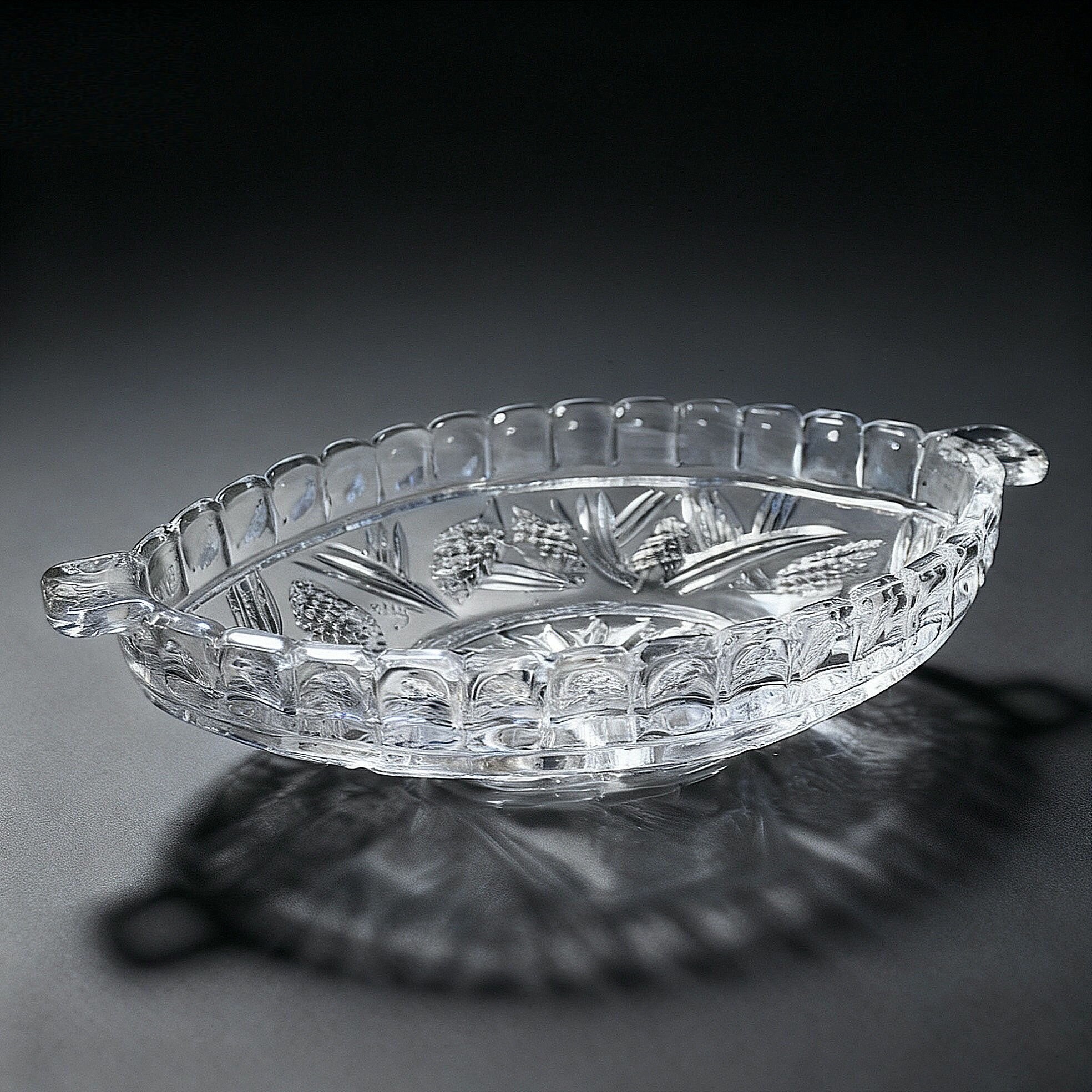 Салатник шубница хрусталь