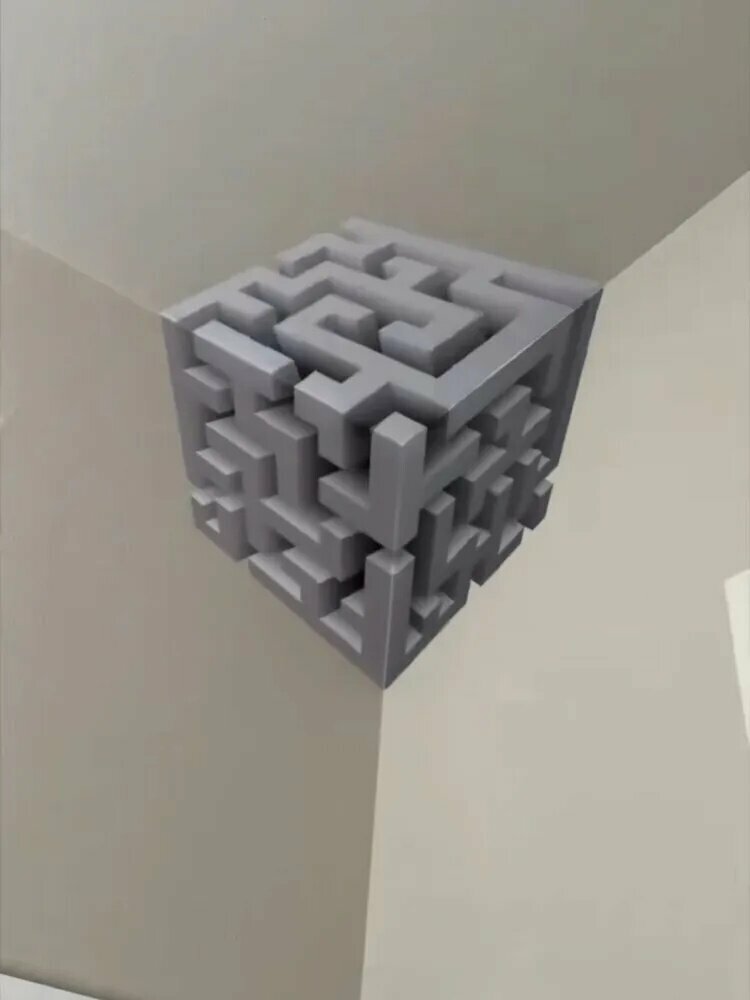 3D наклейка для стен кубик, объемный декор интерьера,30cm*30cm