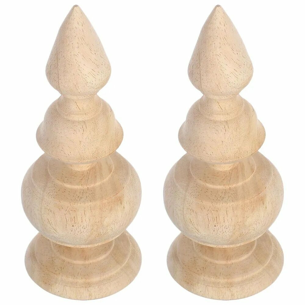 Декоративные деревянные балясины круглой формы для лестниц и мебели из массива дерева в цвет хаки