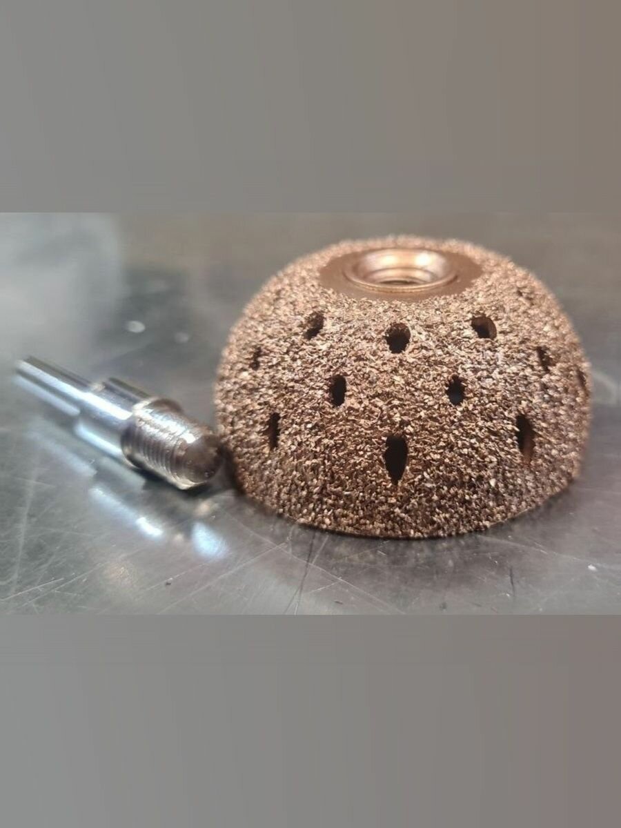 Насадка для зачистки шин сфера №5 , 1 шт, металл , ремонт шин.