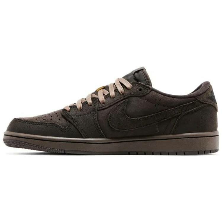 Кроссовки Travis Scott x Air Jordan 1 Low OG "Velvet Brown" DM7866-202