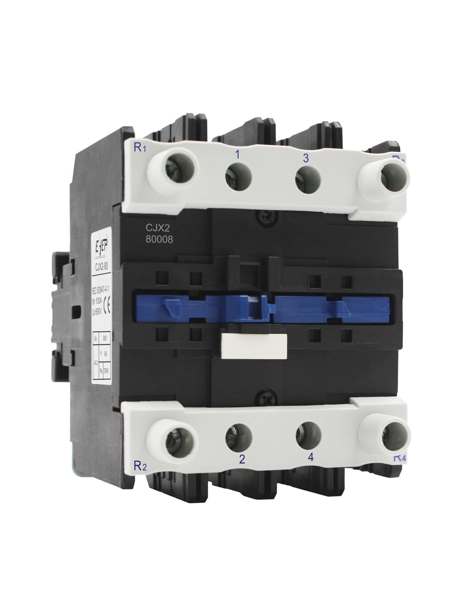 Контактор ENER-R CJX2-80008 4P 80A 2NO+2NC (Катушка 110V 50/60 Hz)
