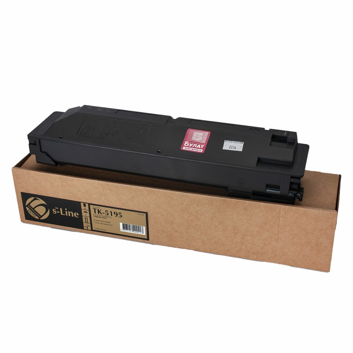 Тонер-картридж булат s-Line TK-5195K для Kyocera TASKalfa 306ci (Чёрный, 15000 стр.)