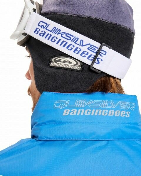 Куртка сноубордическая Quiksilver Базовая коллекция, размер L, синий — фото 1
