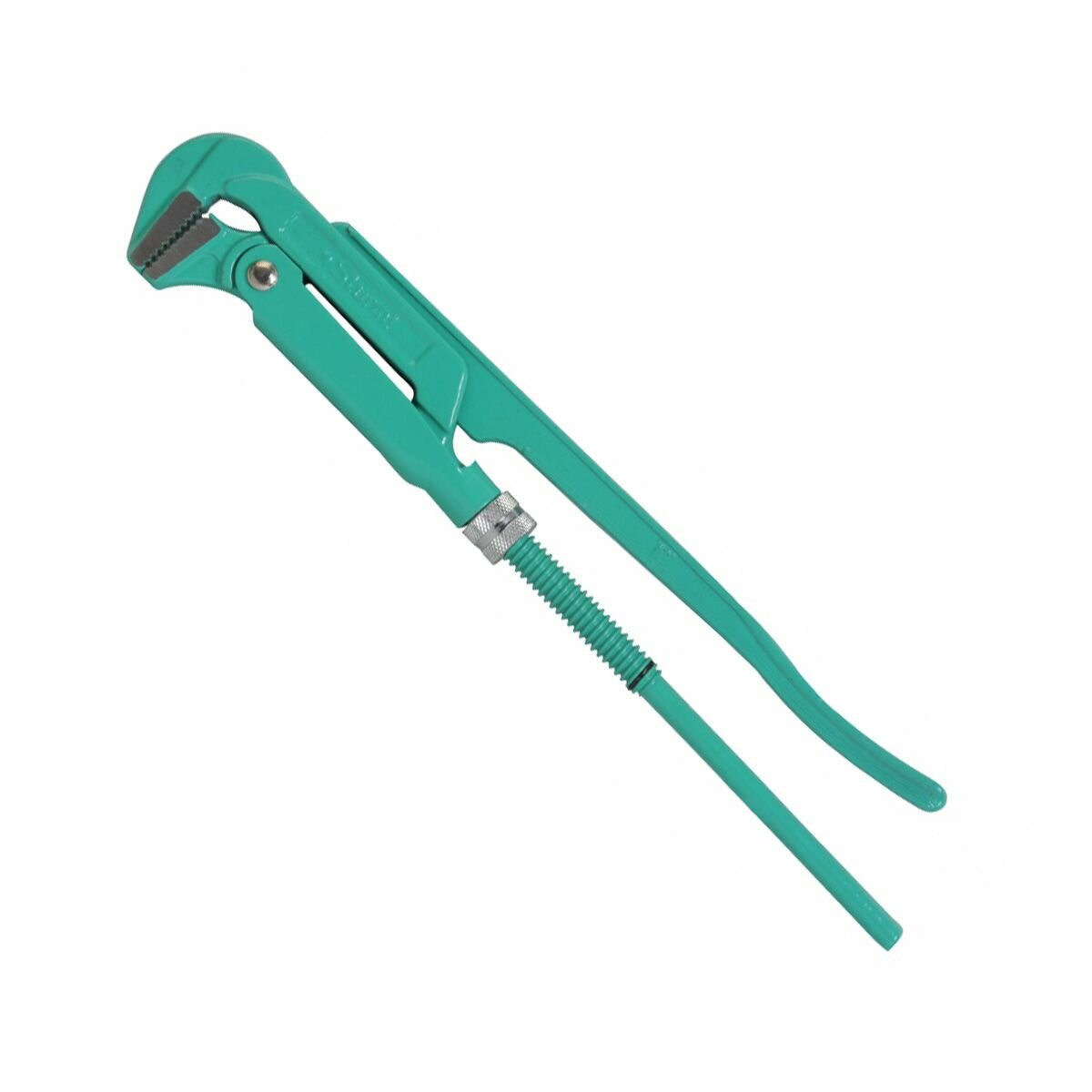 Ключ трубный Sturm рычажный, диаметр 2", L-образный 90 градусов, цельнокованый, губки закалены током 1045-01-2