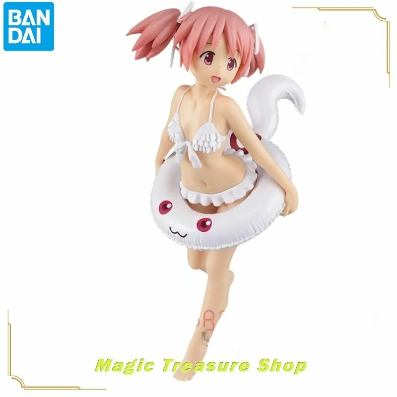 BANDAI Коллекционная Статуэтка EXQ 22 См , Магическая Девочка Мадока, (Мадока, Мами, Кёко, Акеми) - Официальная Лицензия С Подвижными Деталями