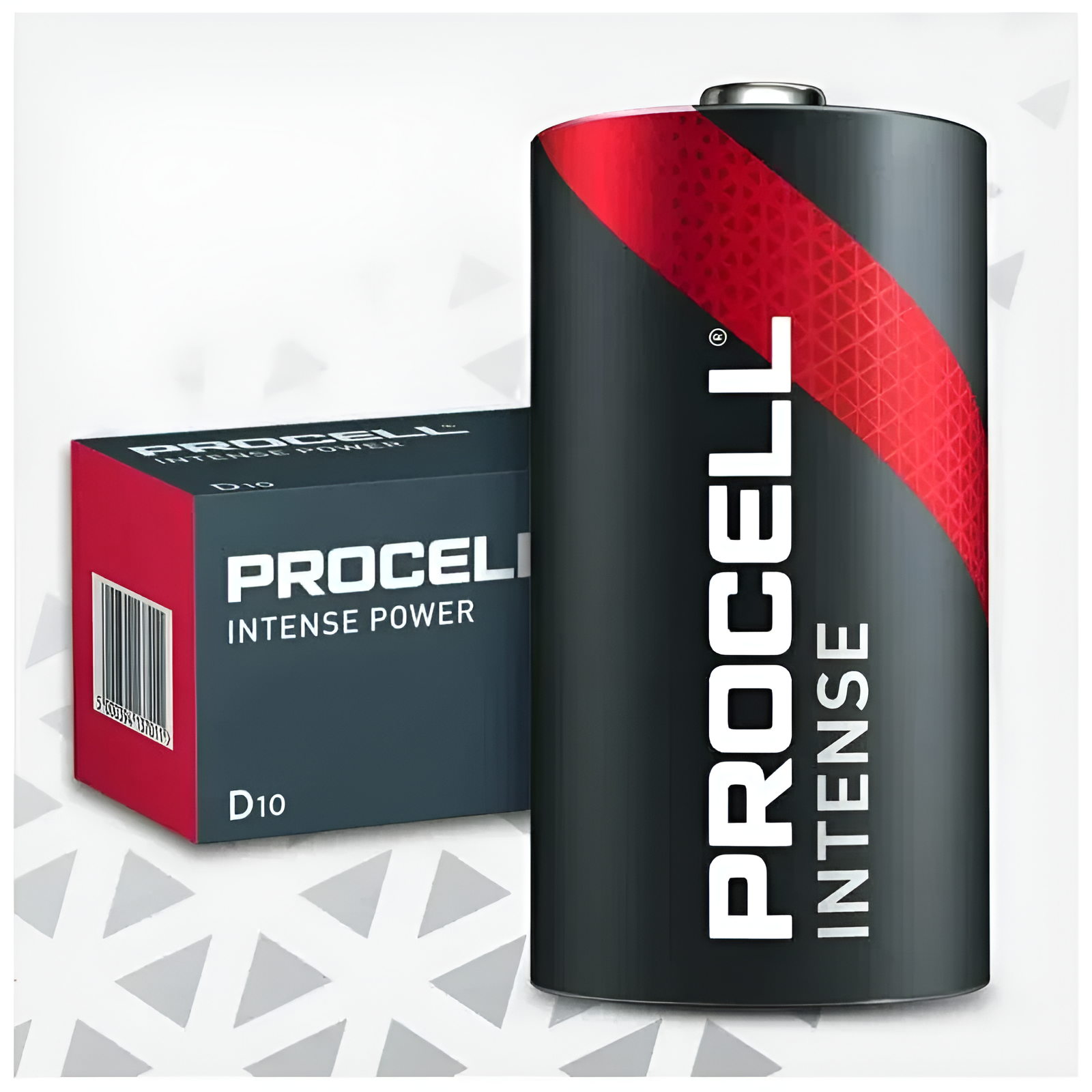 Батарейка DURACELL PROCELL INTENSE D BOX10 (10) шт. в боксе, щелочная