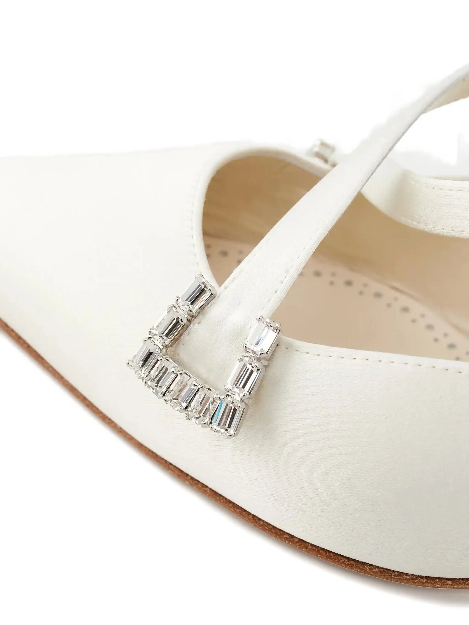 Туфли Manolo Blahnik Embellished strap pumps, размер 36, разноцветный — фото 1