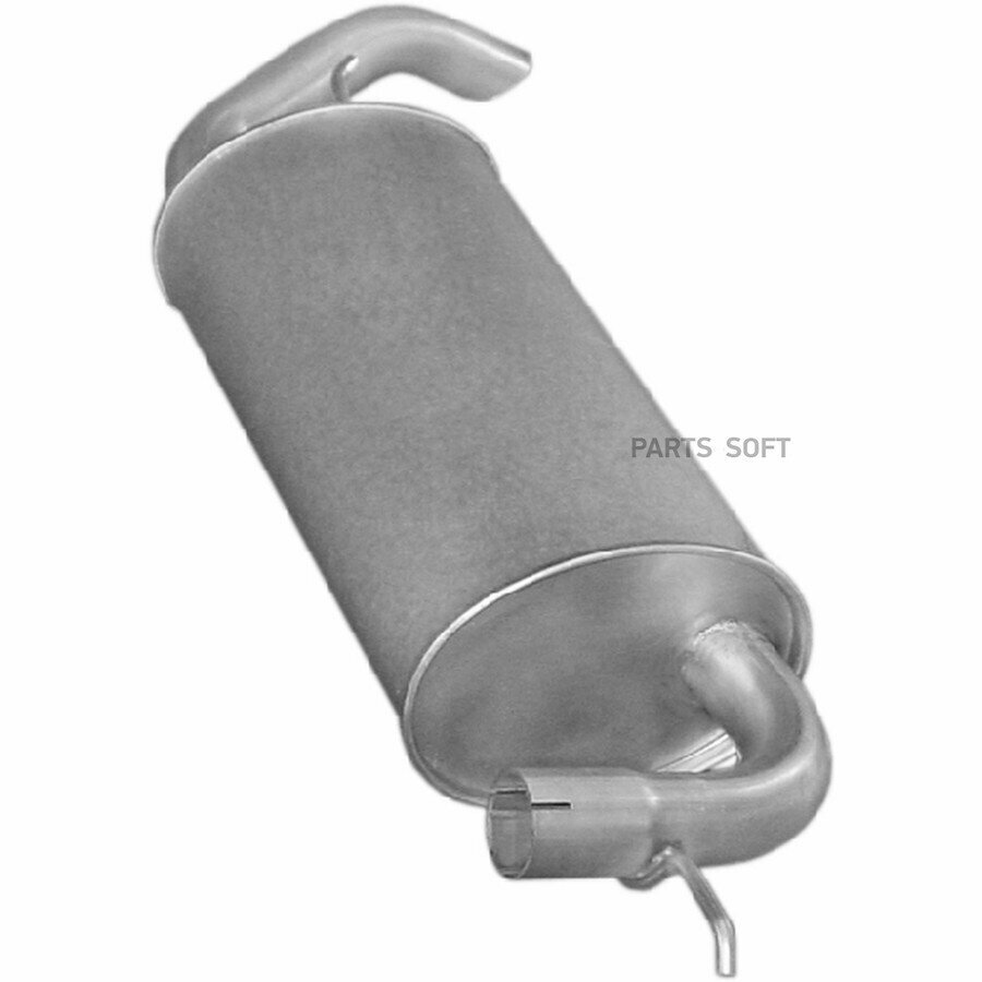 Глушитель Land Rover Freelander 1.8i -16V 2555mm 97-06 от официального дистрибьютора, EDEX, артикул 5301