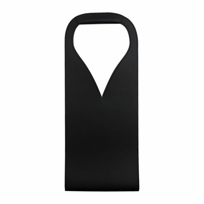 Чехол для вина из искусственной кожи, Черный