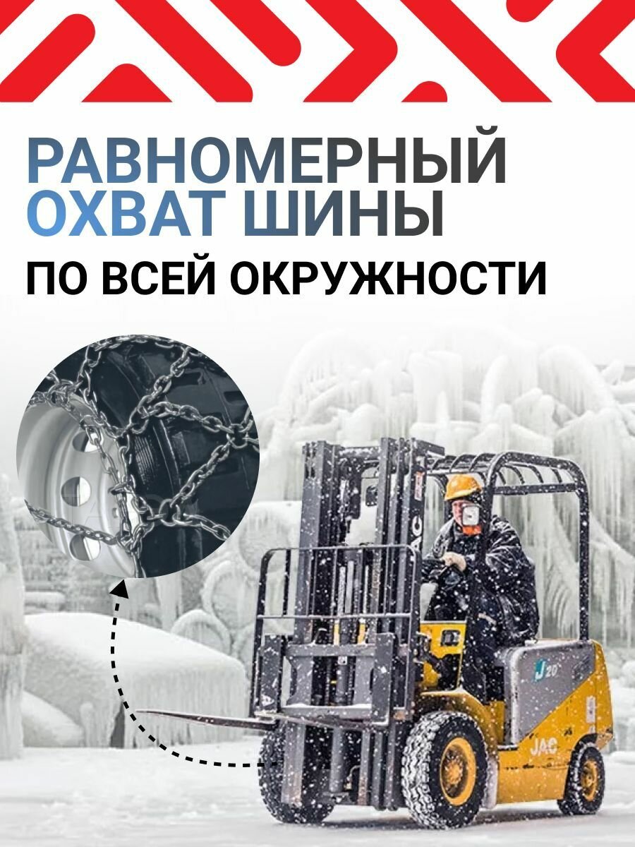 Цепь противоскольжения 8.15-15 сота