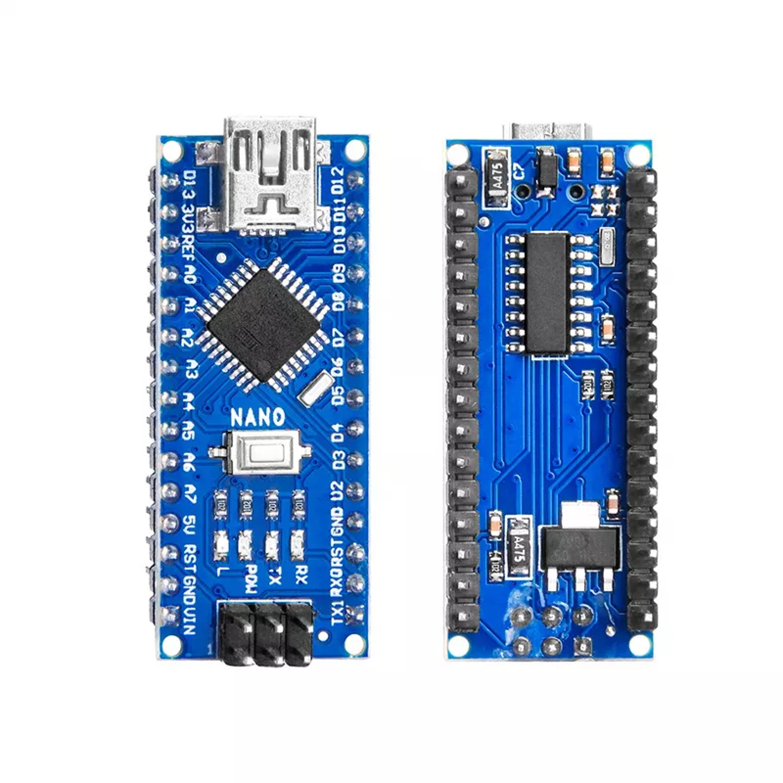 Программируемый контроллер MyPads Arduino Nano V3.0 CH340G на ATmega328P с mini-USB