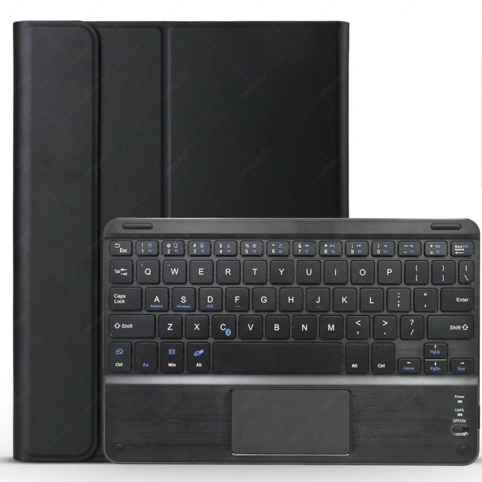 Съемная Bluetooth-клавиатура с чехлом MyPads Tasti Keyboard для Honor Pad 8 с русской раскладкой