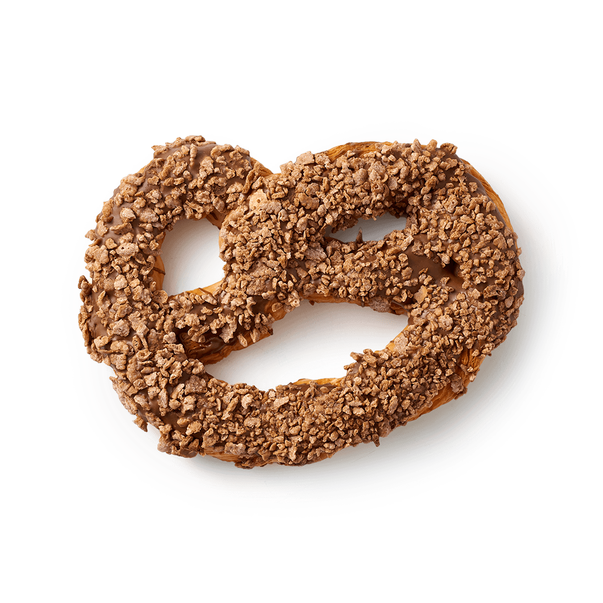 Брецель Мануфактура Журавлевых, слоёный, с шоколадом, 135 г, 1 упаковка