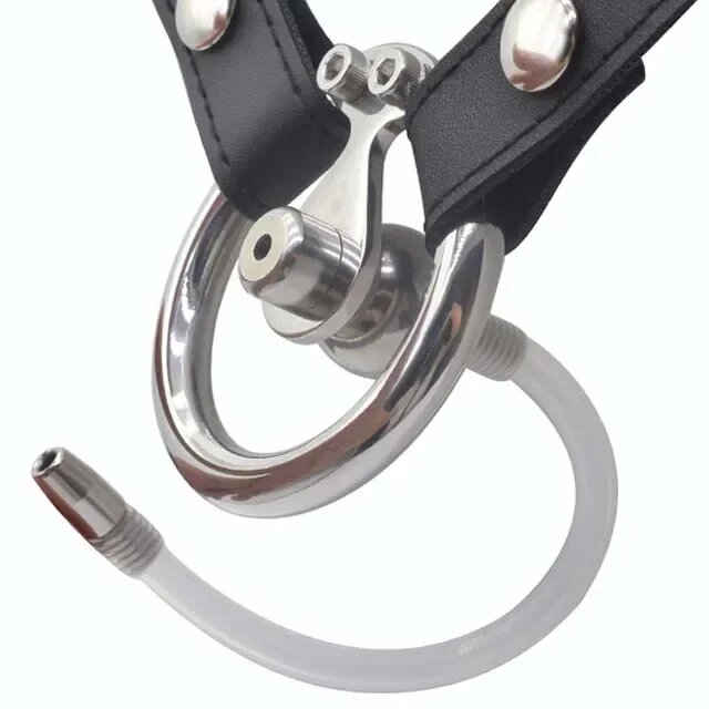 Мужская клетка для члена Sissy Chastity Inescapable, маленькая клетка для 157--45mm ring--Belt