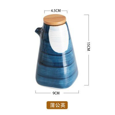 Креативная керамическая посуда в японском стиле: набор для приправ, соусник для соевого соуса, бутылка для уксуса, домашняя бутылка для соевого соуса, бутылка для масла, набор бутылок для приправ.