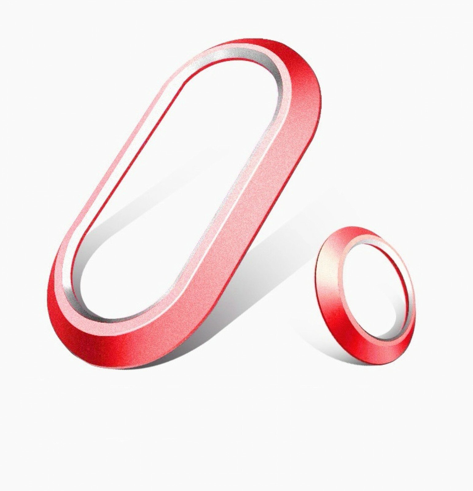 Защитное кольцо MyPads для объектива камеры iPhone 7 Plus 5.5 PRODUCT RED Special Edition